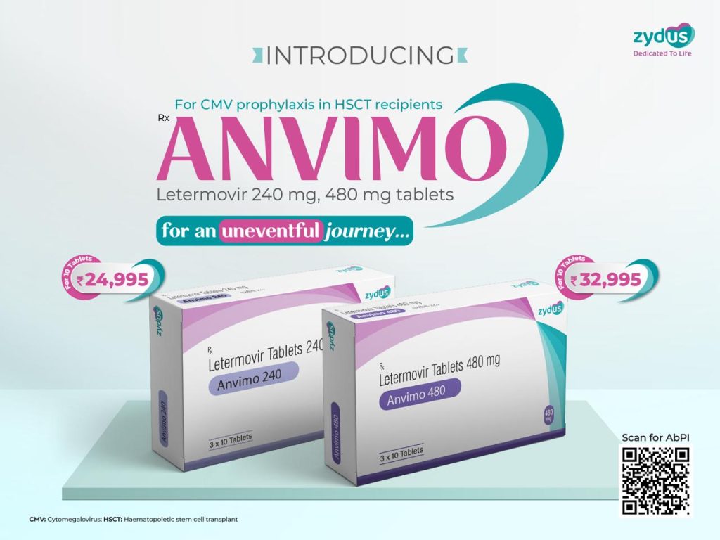 Buy Letermovir 240 MG/480 MG Tablet | Letermovir tablet price
